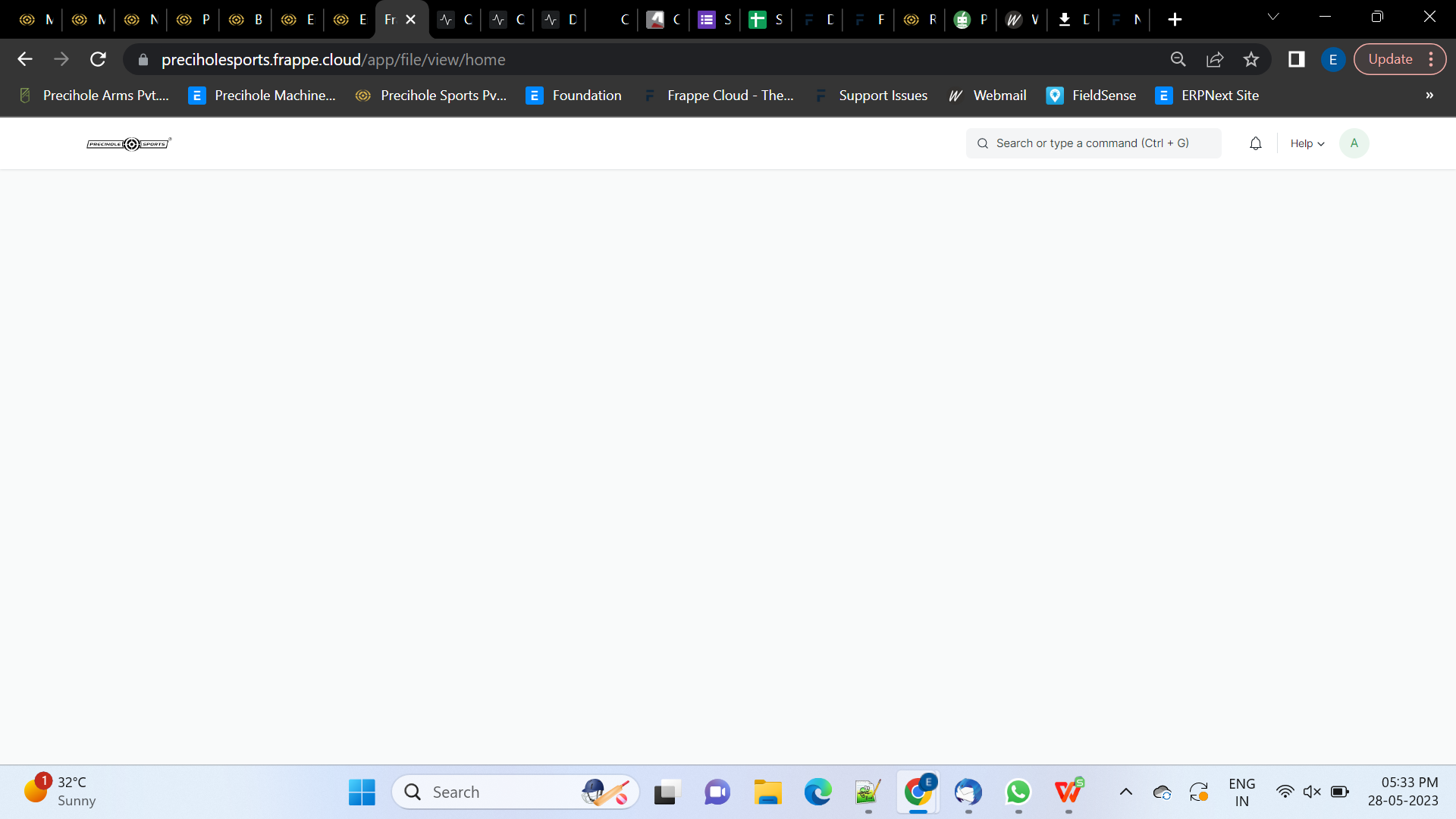 File List Screen Blank Issue · Issue #21154 · frappe/frappe · GitHub