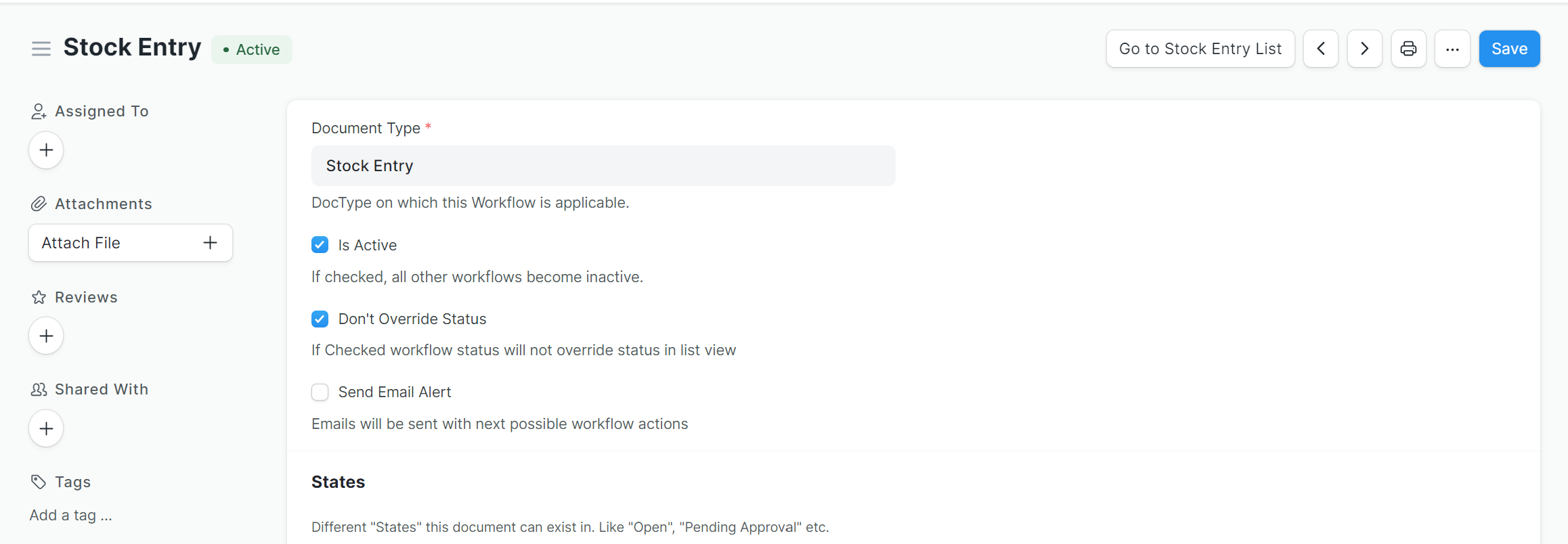 Workflow State Issue · Issue #36050 · frappe/erpnext · GitHub