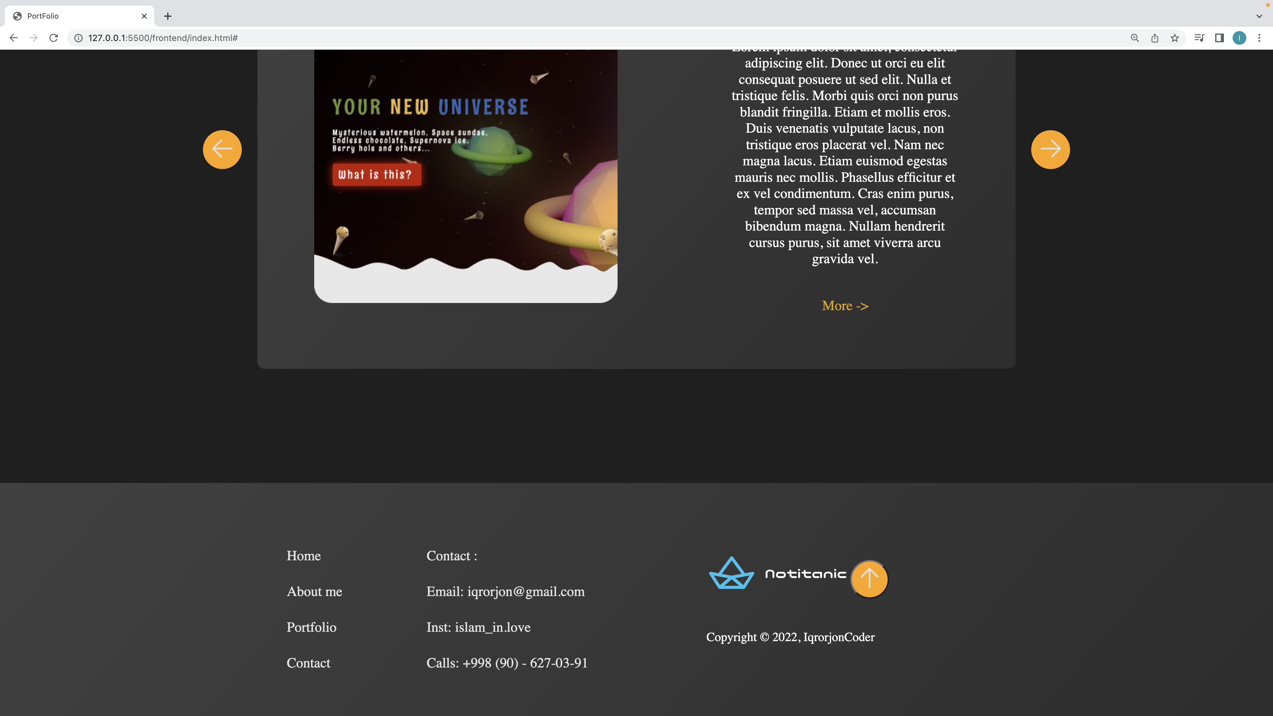 GitHub - IqrorjonCoder/PortfolioApp: PortfolioApp