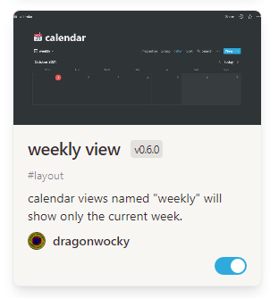 Weekly view not working · Issue #788 · notion-enhancer/notion-enhancer · GitHub