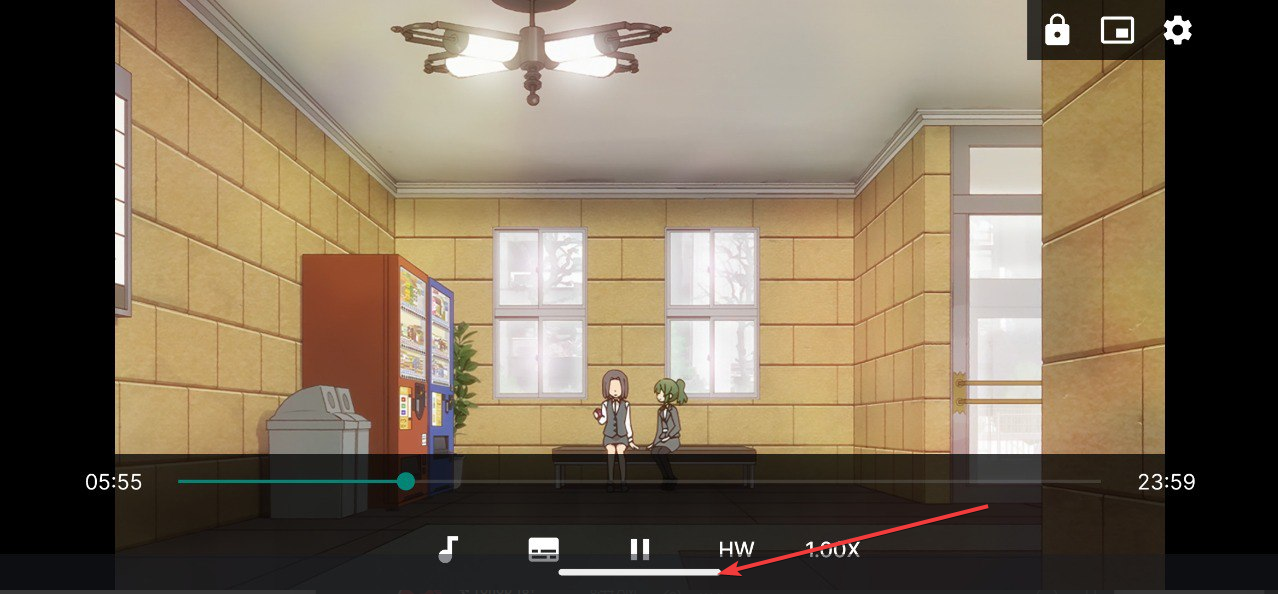 Android Navigation Bar Overlaps The Player · Issue 677 · Mpv Android Mpv Android · Github