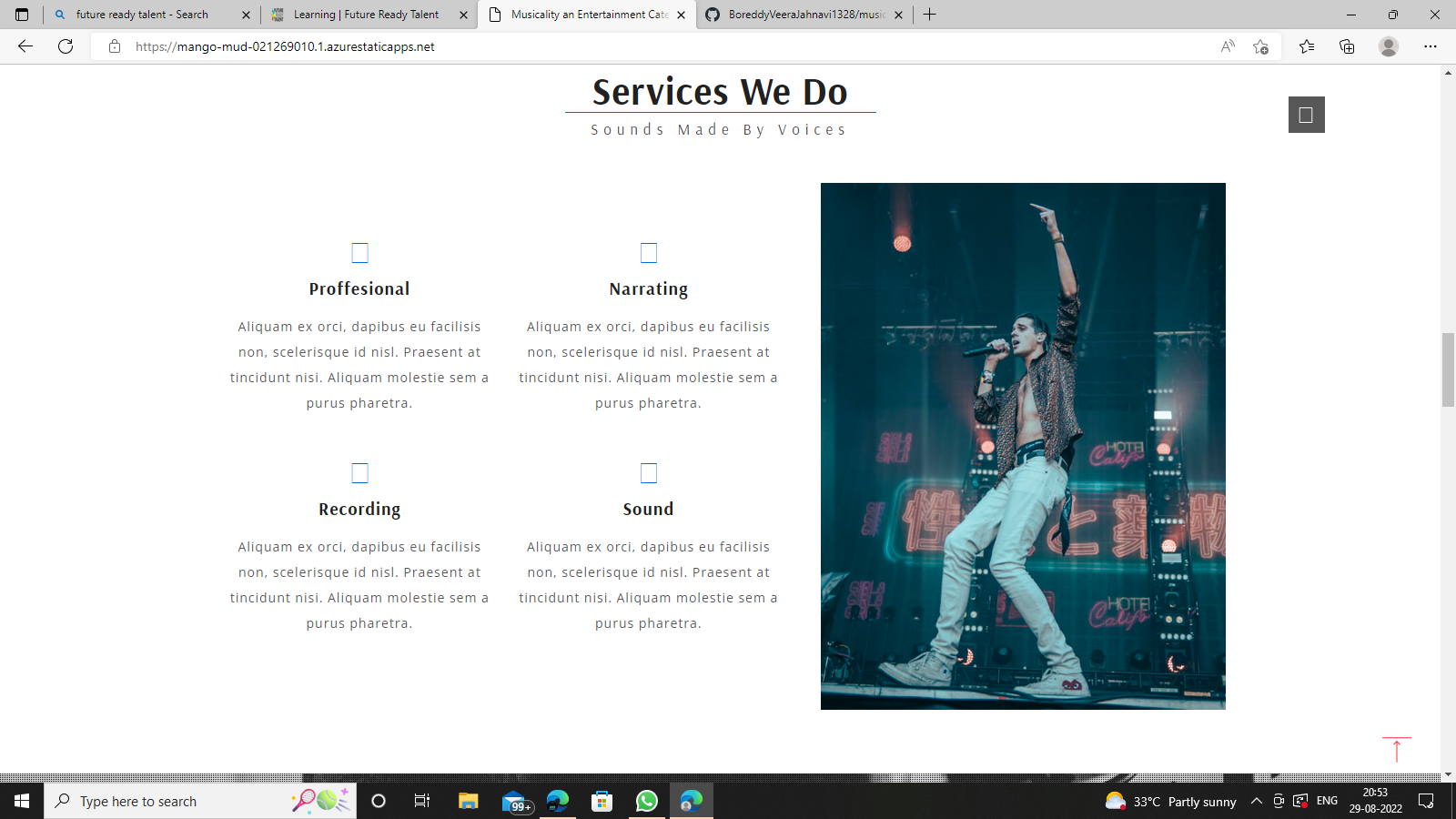 GitHub - BoreddyVeeraJahnavi1328/musicproject: I have create a website named music using js, css ...