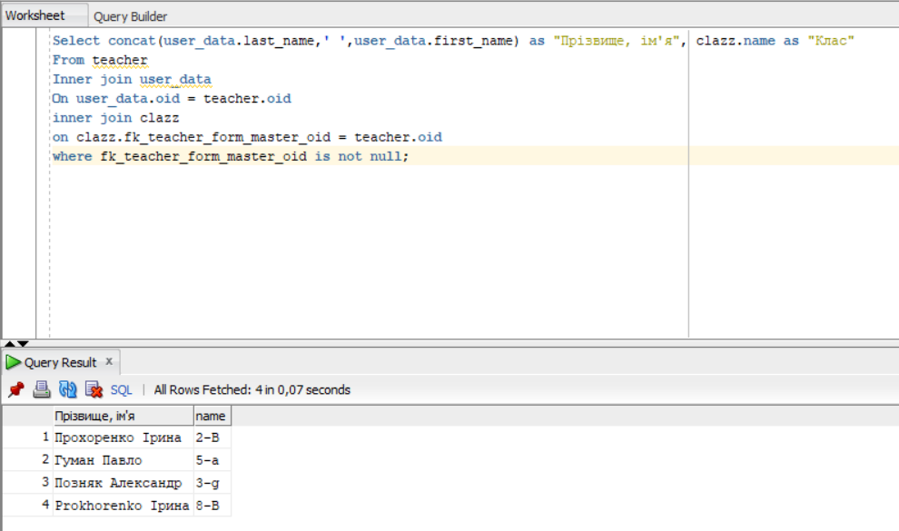 Work with SQL queries · Issue #21 · vitalygrishin27/microservice-grade-book · GitHub