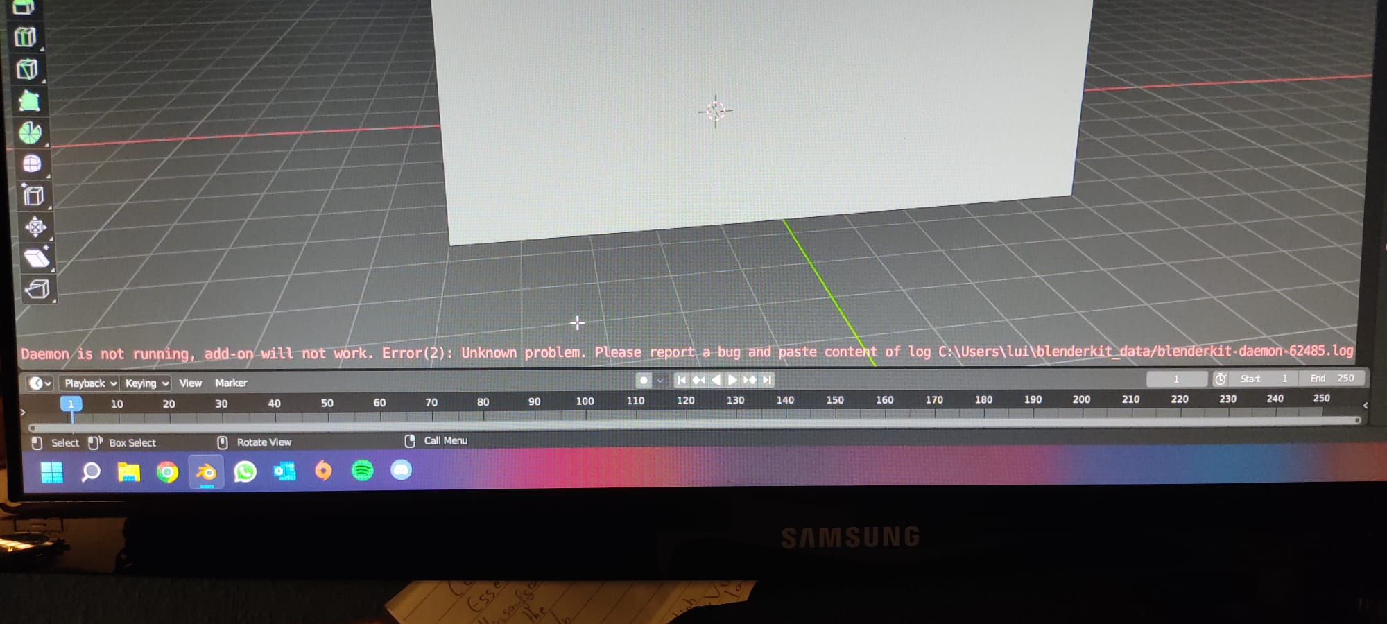 "Error 2 Daemon" ist not working · Issue #349 · BlenderKit/BlenderKit · GitHub