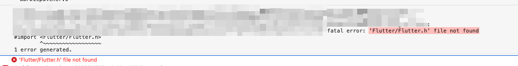 After upgrading from 3.0.3 to 3.3.8, the 'Flutter/Flutter.h' file was ...
