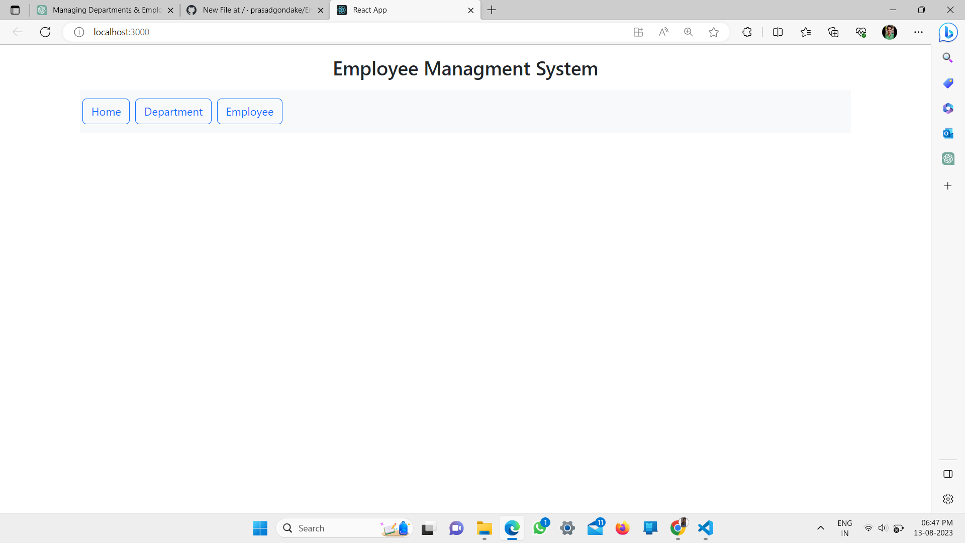 GitHub - prasadgondake/EmployeeManagementSystem