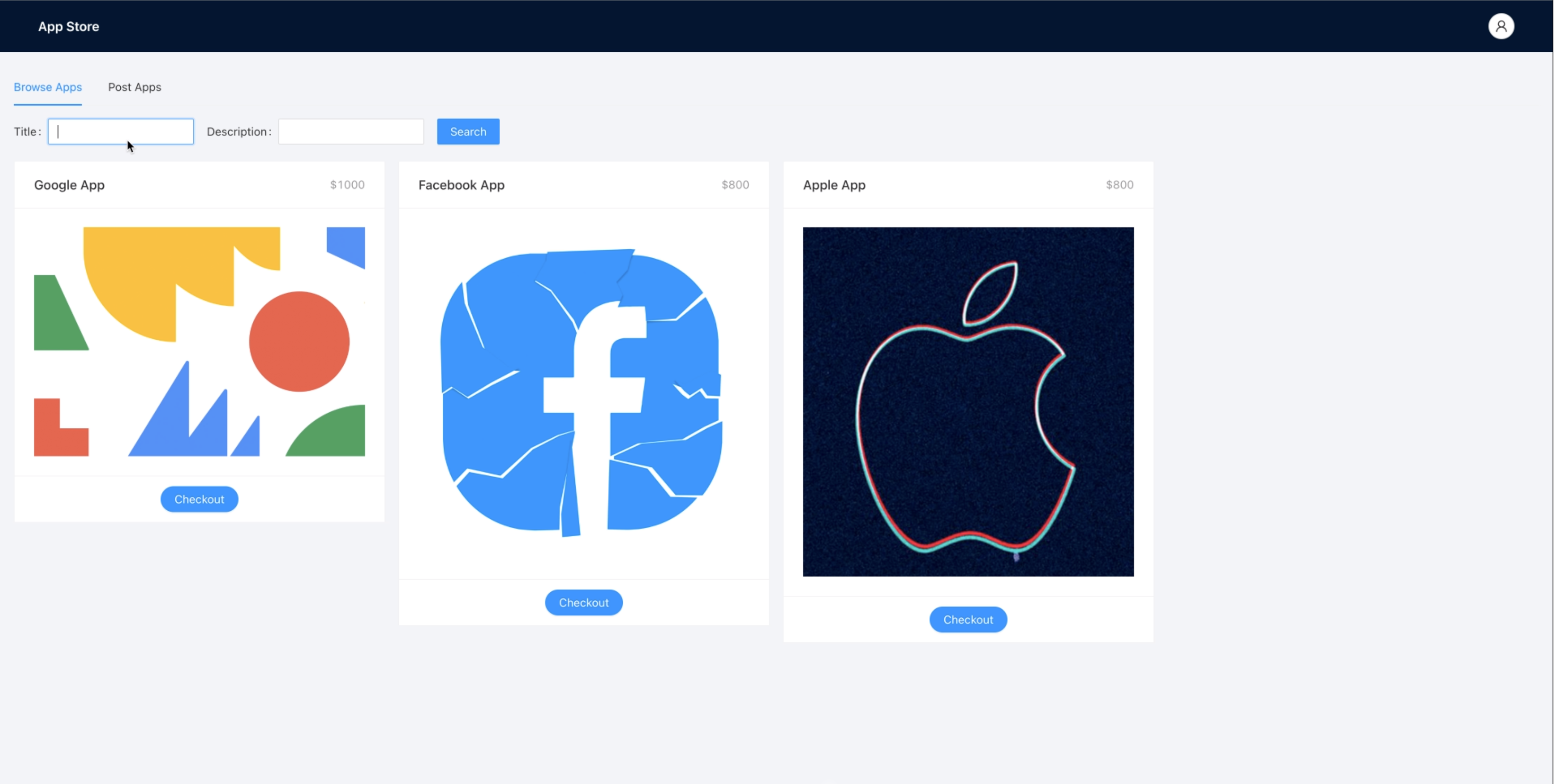 Github Xiwenkwebappstore A Full Stack Web Application For Users To Purchase For Apps Online