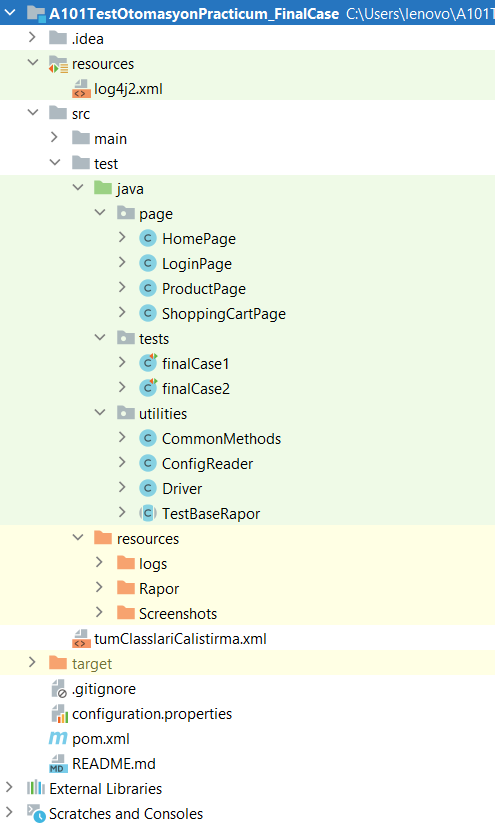 GitHub - aslovr/A101TestOtomasyonPracticum_FinalCase