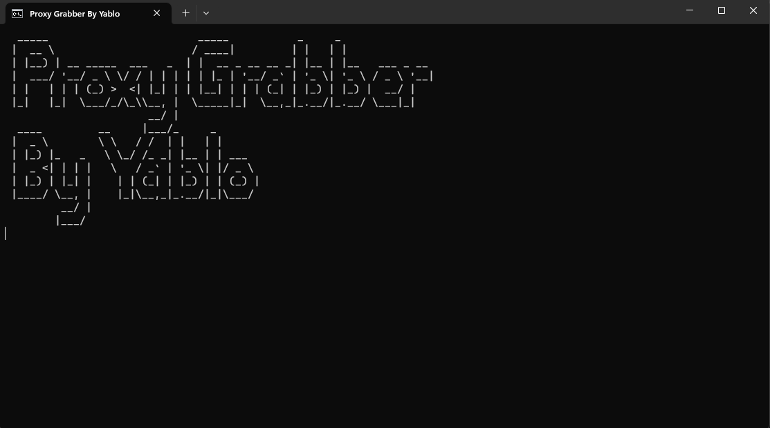 GitHub - yabelo/Proxy-Grabber-By-Yablo: Proxy grabber that takes webs and convert them into proxies.