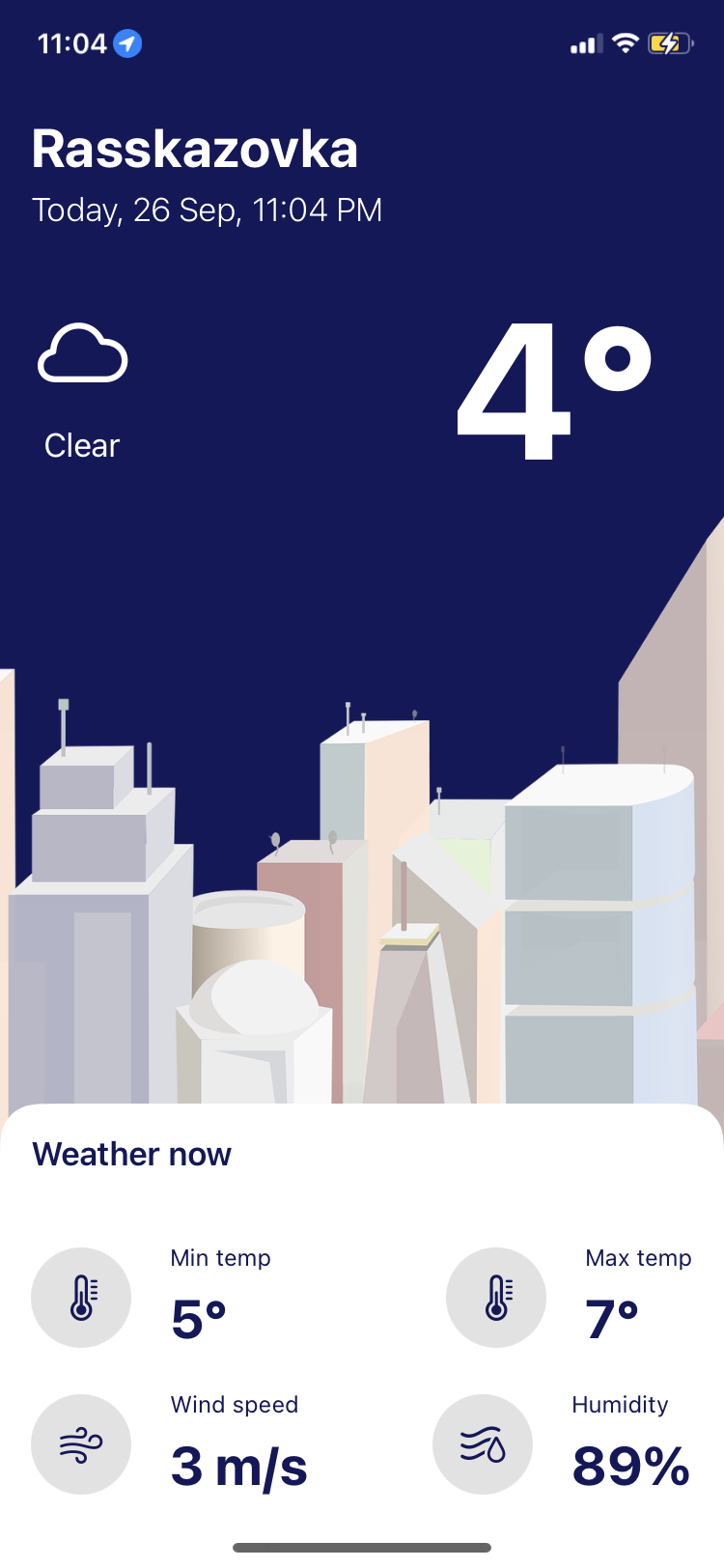 Weather Project With SwiftUI