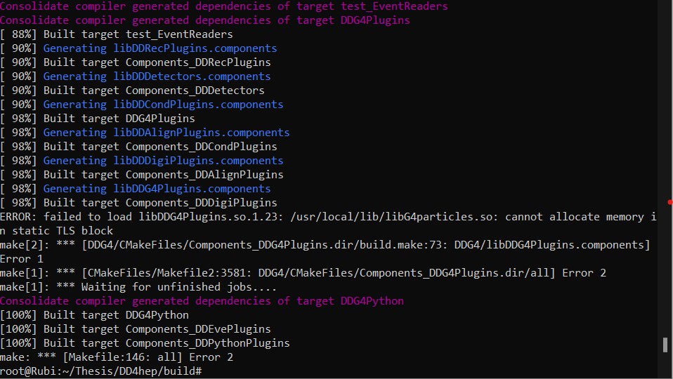 Install and build DD4hep · Issue #991 · AIDASoft/DD4hep · GitHub