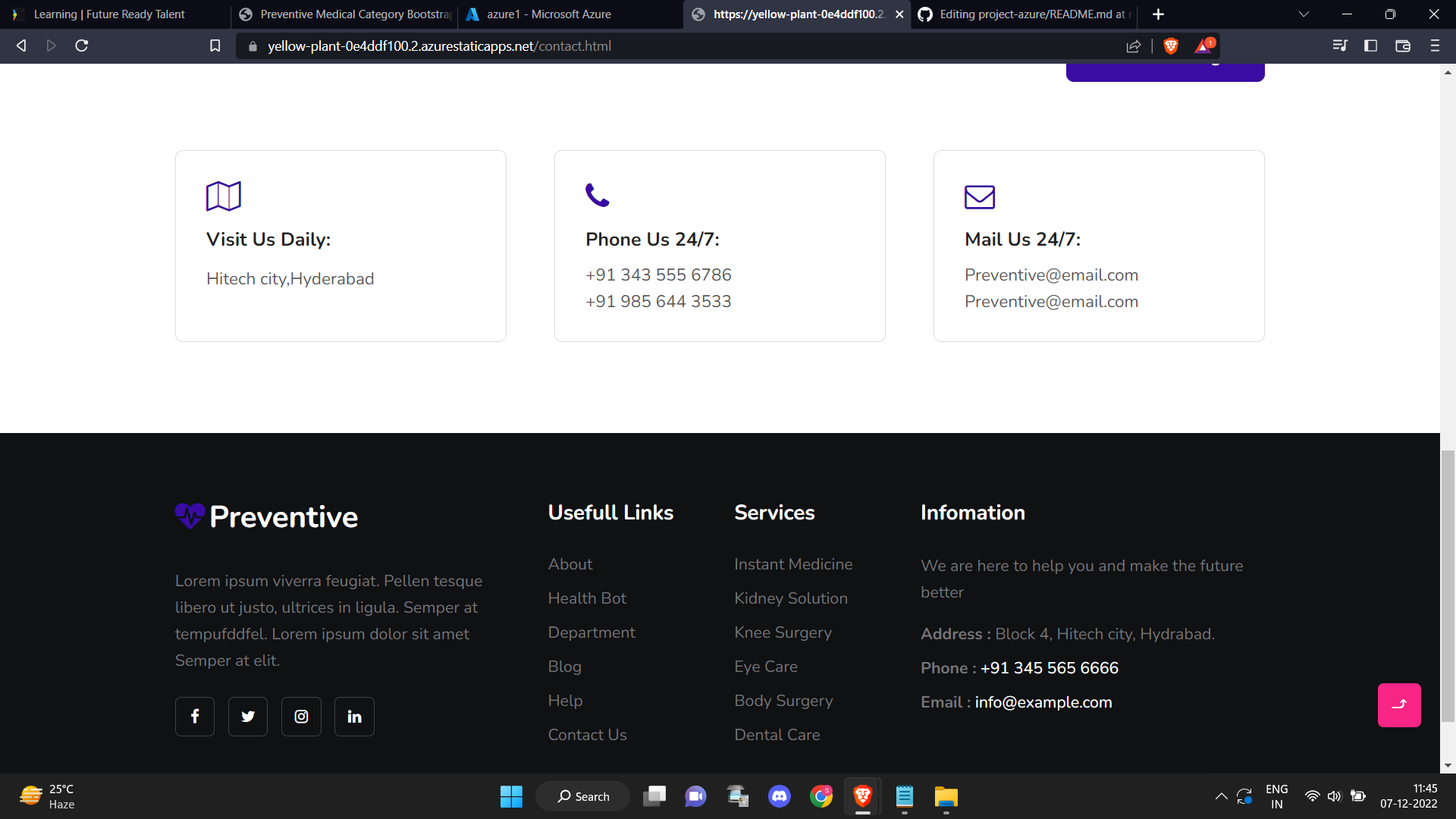 GitHub - srithin19/project-azure