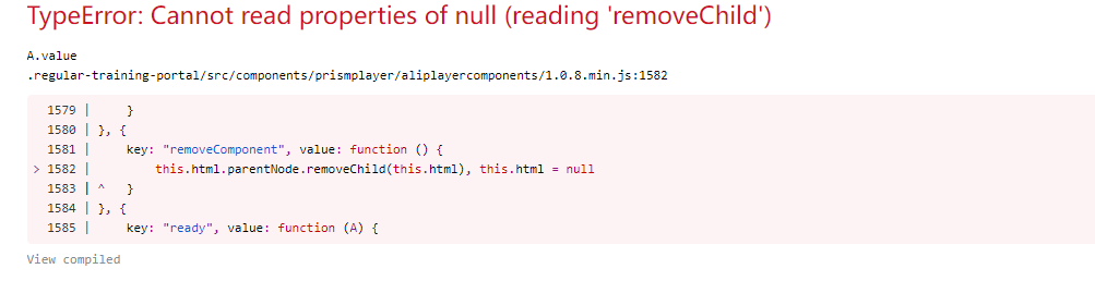 使用视频开始广告startAd，在倒计时没有结束时，切换其他路由报错Cannot read properties of null (reading 'removeChild') · Issue ...