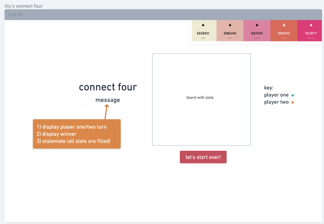 GitHub - lilyshowlader/connectfour