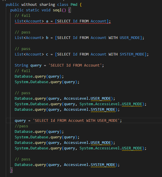 [apex] System Database Action Does Not Flag Crud · Issue 4526 · Pmd Pmd · Github