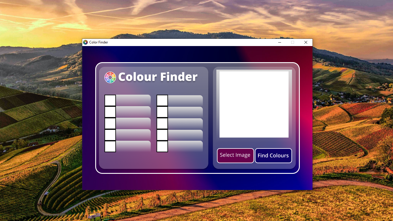 GitHub - abhiiiman/ColorFinder-Python-App: A complete Modern GUI based python app using tkinter ...