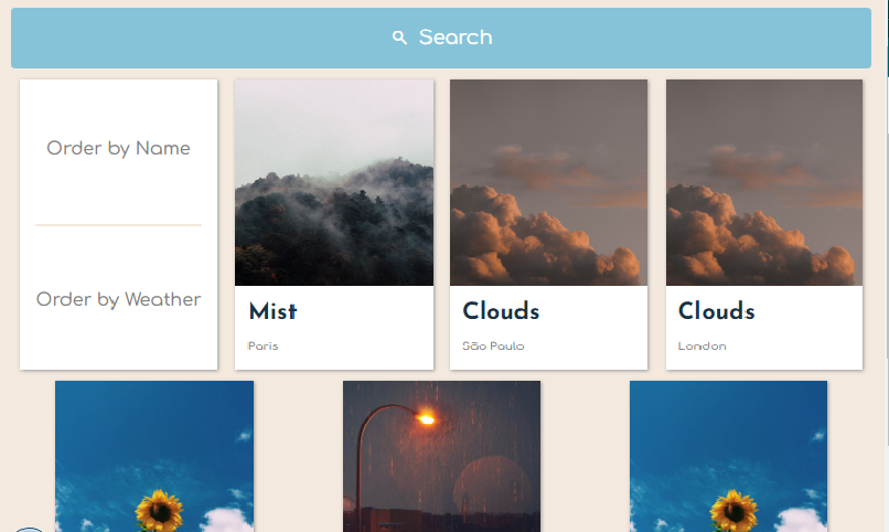 GitHub - Daftpool25/WeatherApp: Weather app created in React, which ...