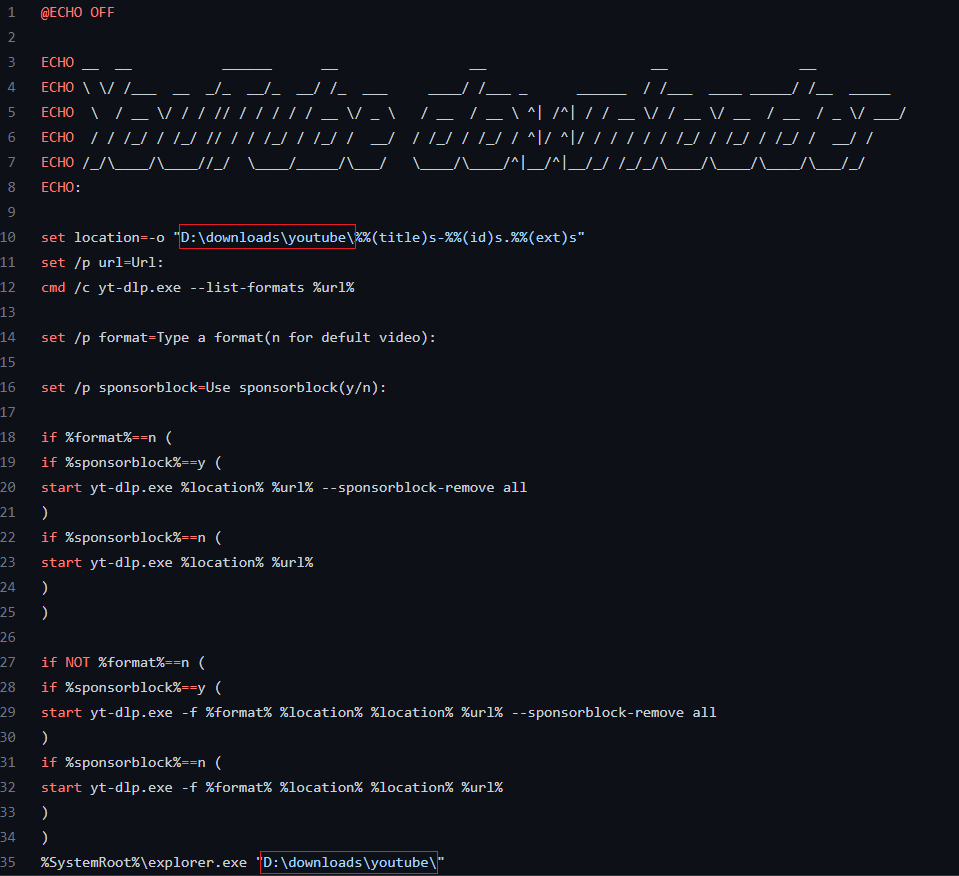 GitHub - Armagetto/yt-dlp-batch: This lets you download videos/audio ...