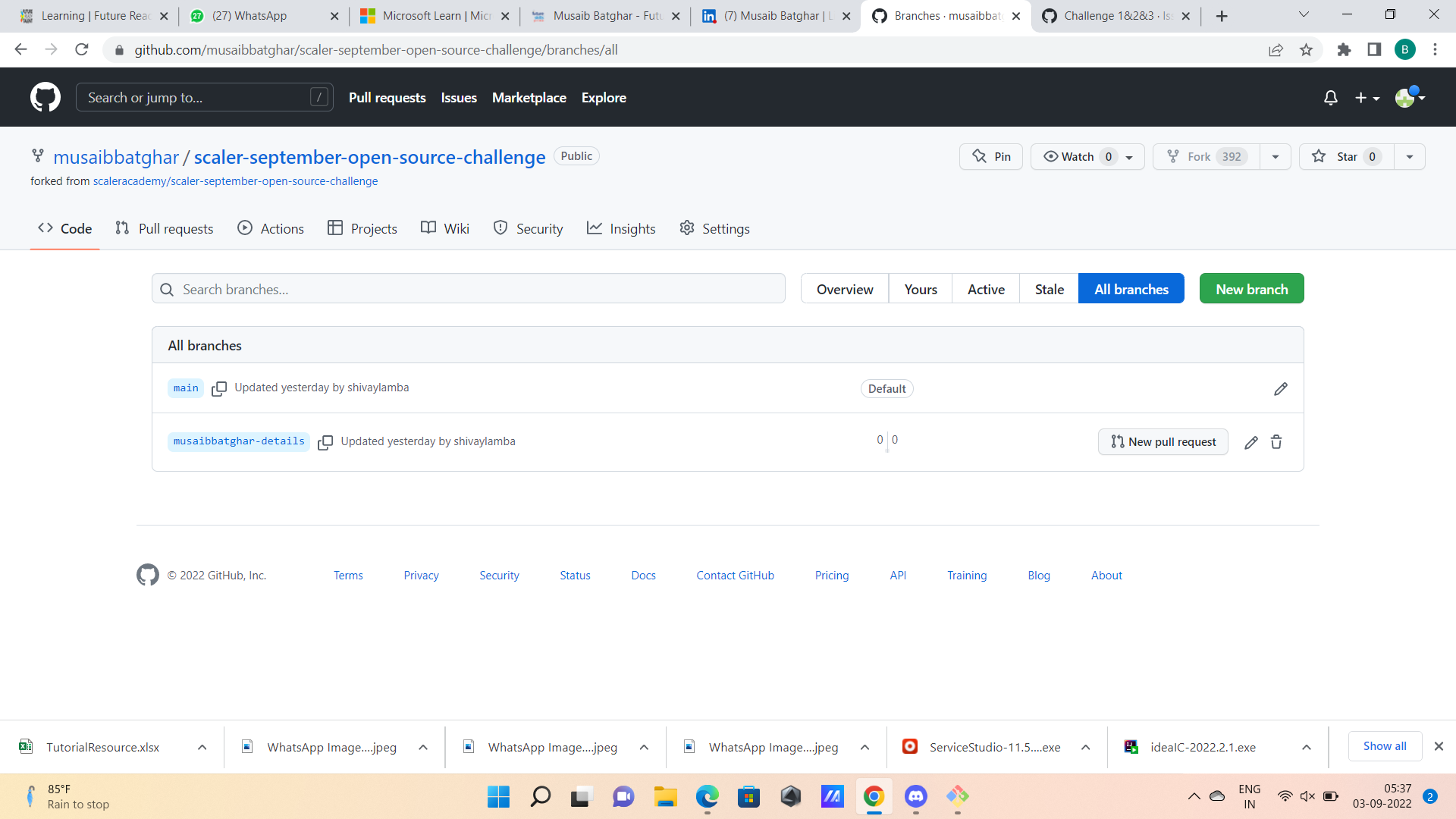 Challenge 1&2&3&4 · Issue #219 · scaleracademy/scaler-september-open-source-challenge-2022 · GitHub