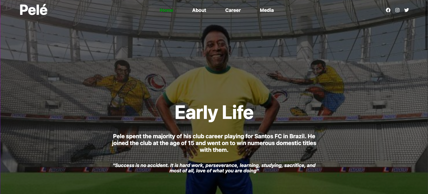 GitHub - BigChatto/history-of-pele: One iconic football player with a rich history is Pelé, who ...