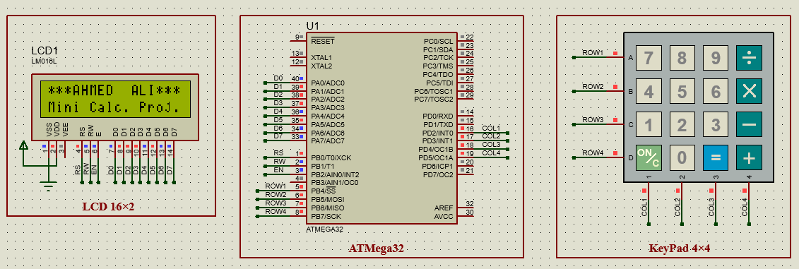 Github Ahmedali724 Simple Calculator Simple Calculator Using Atmega32 Microcontroller A