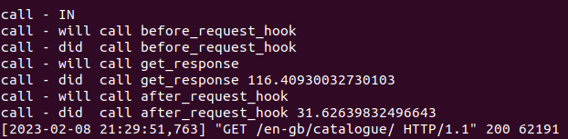 First Get Request In Oscar Django Takes ~2mins To Process · Issue 223 · Getappmapappmap Python