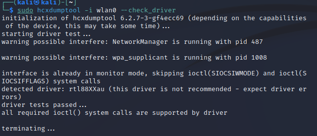 Stuck at "initialization of hcxdumptool" ALFA AWUS036ACH TYP C · Issue #227 · ZerBea/hcxdumptool ...
