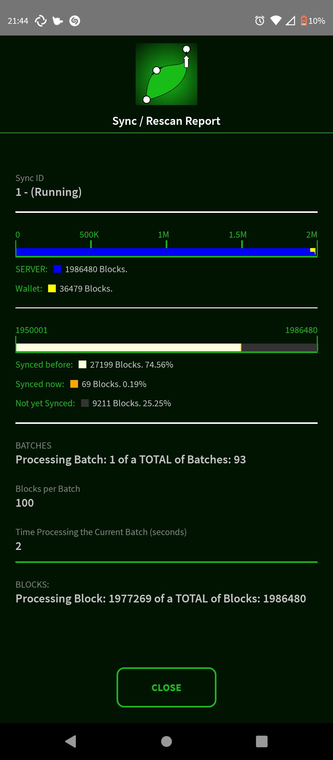 Synking is Slow · Issue #198 · zingolabs/zingo-mobile · GitHub