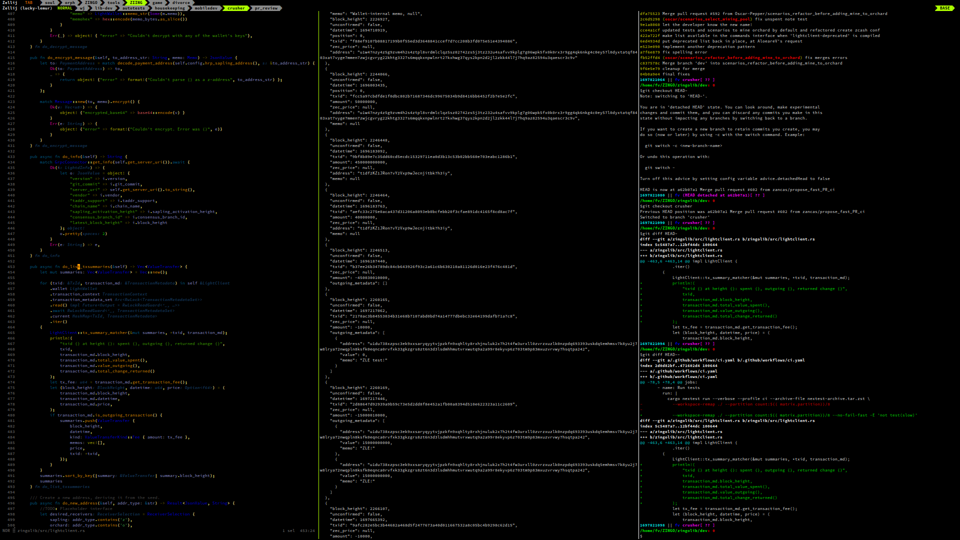 zingocli: summaries crash with funded viewkey · Issue #553 · zingolabs ...