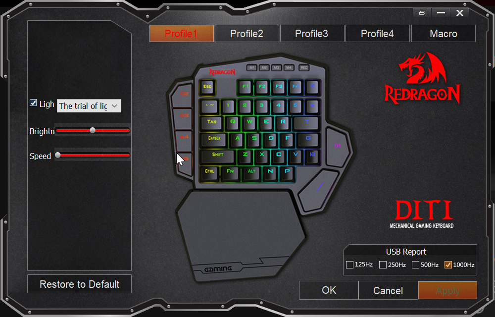 [Feature Request] Support for Redragon K585 DITI · Issue #13162 · qmk/qmk_firmware · GitHub