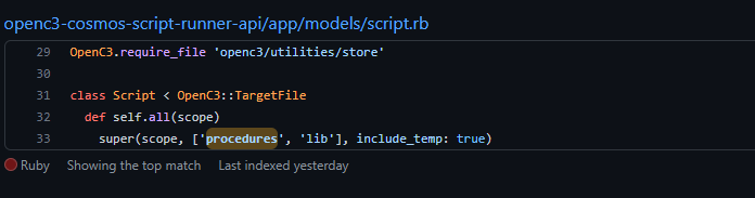 SCRIPT RUNNER: Add the ability to see more than just "lib" and "procedures" · Issue #333 ...