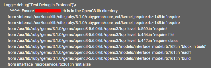 Logging Level Debug Is Not Defined For Loggerclass In Protocol File · Issue 639 · Openc3