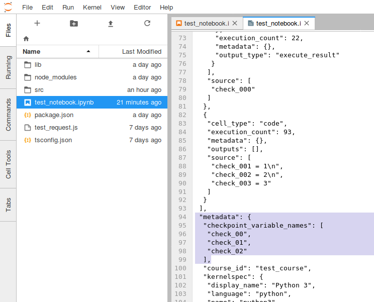 Support for Notebook Metadata and Persistence · Issue #3379 · jupyterlab/jupyterlab · GitHub