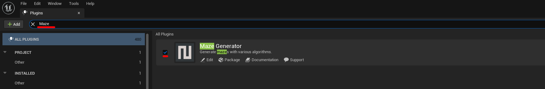 GitHub - 1owkeyme/UE5-MazeGenerator-Plugin: Generate Mazes with various algorithms in Unreal Engine