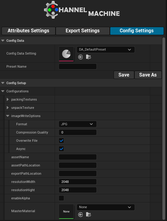 GitHub - Kranox21/ChannelMachine: Texture packing and unpacking tool ...