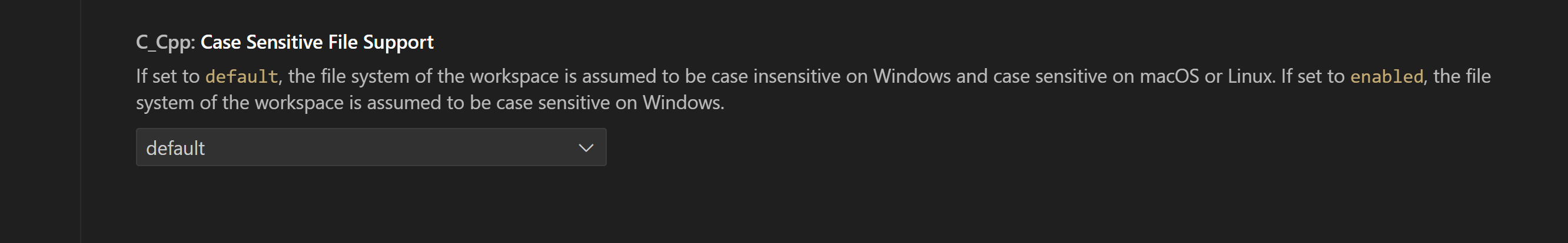 Not Being Case Sensitive To Files Resulted In The Correct Dependency 