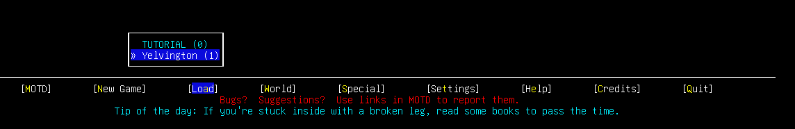 Crash in main menu · Issue #62062 · CleverRaven/Cataclysm-DDA · GitHub
