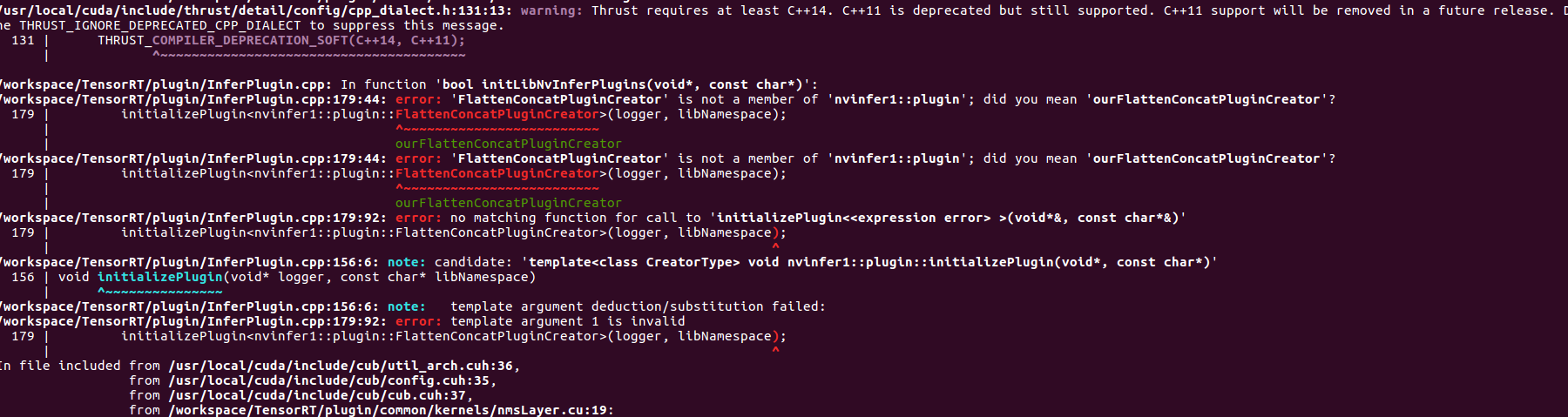 Custom Plugin Compiled With Tensorrt Error · Issue 2432 · Nvidia Tensorrt · Github