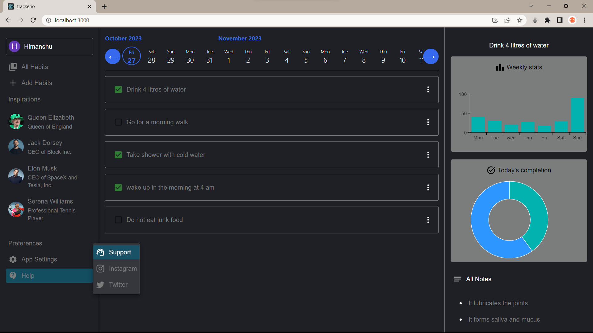 GitHub - Him-pathak/trackerio