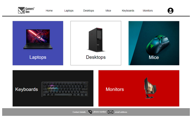 GitHub - TmS1108/Gamers-Den-e-commerce-website-