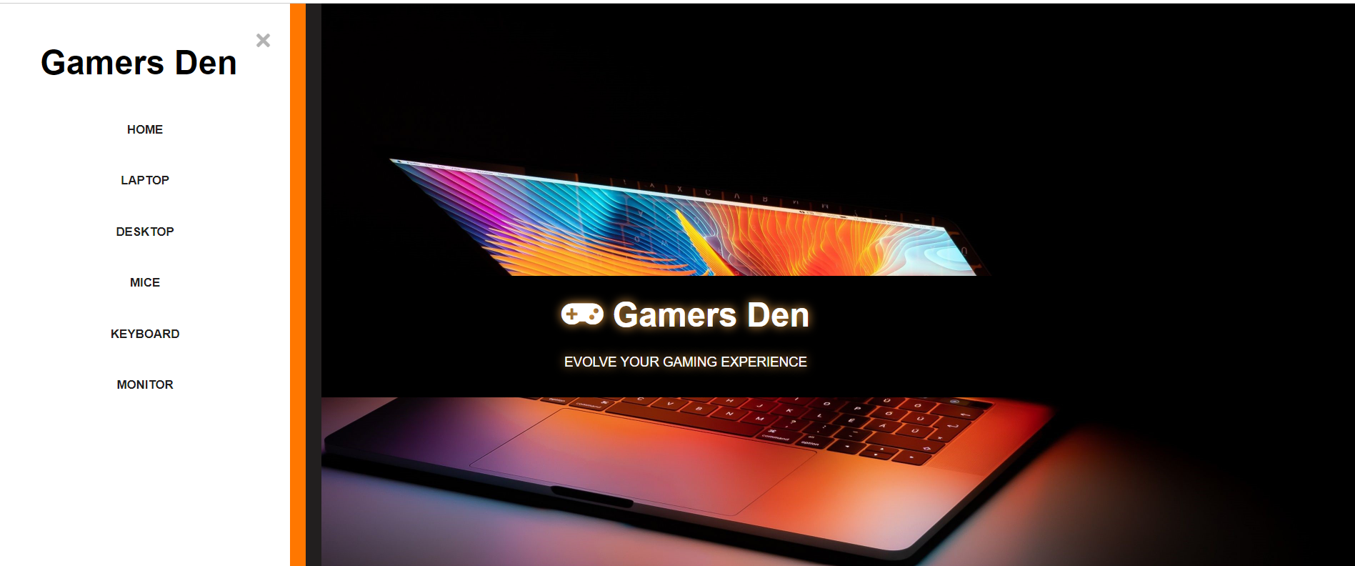 GitHub - ManeshSridharan/Gamers-Den-Redesigned