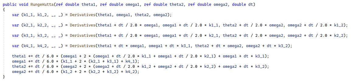 Github Akingrydoublependulum Double Pendulum Chaos Example This Is A Frictionless Double