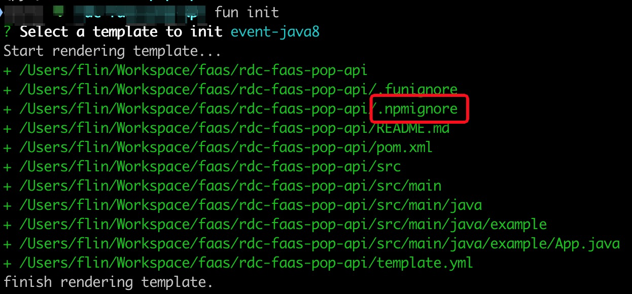 fun init生成的Java模板.gitignore误写成.npmignore · Issue #468 · alibaba ...
