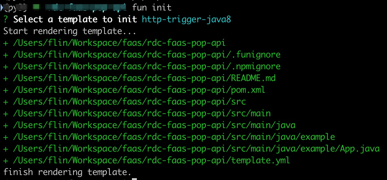fun init生成的Java模板.gitignore误写成.npmignore · Issue #468 · alibaba/funcraft · GitHub