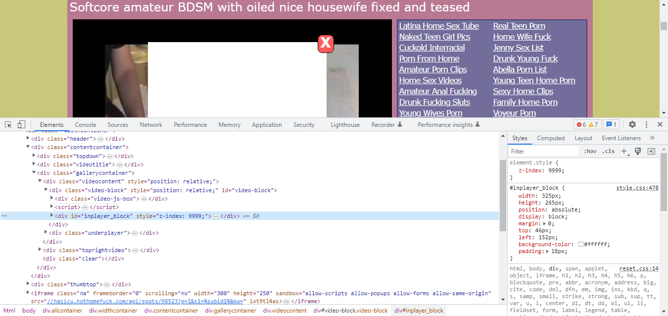 [nsfw] youngamateursporn.com: nuisance · Issue #17423 · uBlockOrigin/uAssets · GitHub