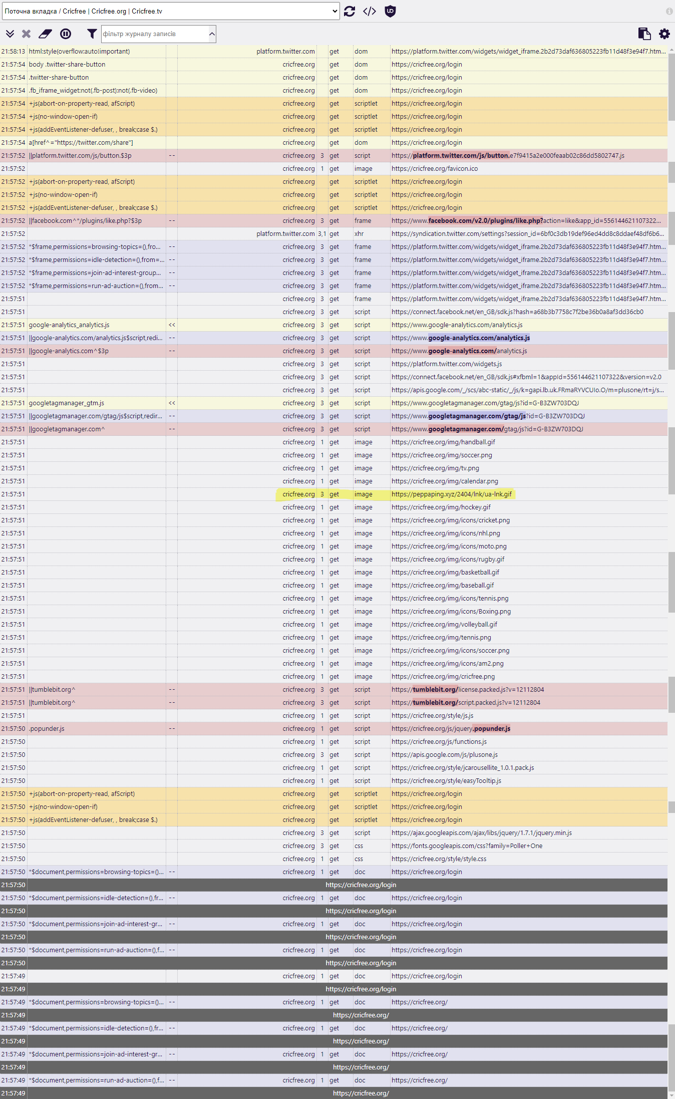 cricfree.org: ads · Issue #19493 · uBlockOrigin/uAssets · GitHub