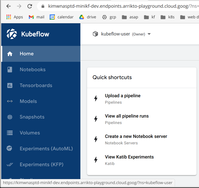 Sidebar links with namespace parameters · Issue #5863 · kubeflow/kubeflow · GitHub