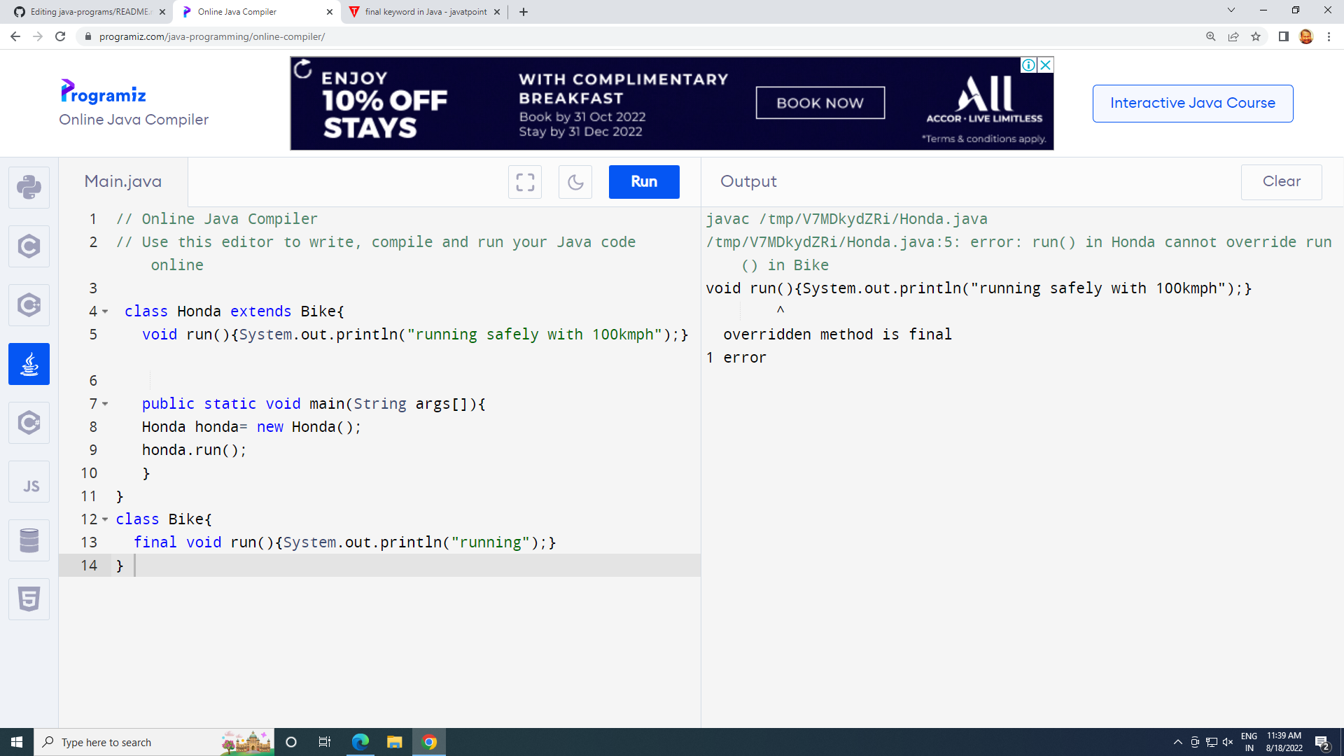 GitHub - sselva11/java-programs: snapshots for program output