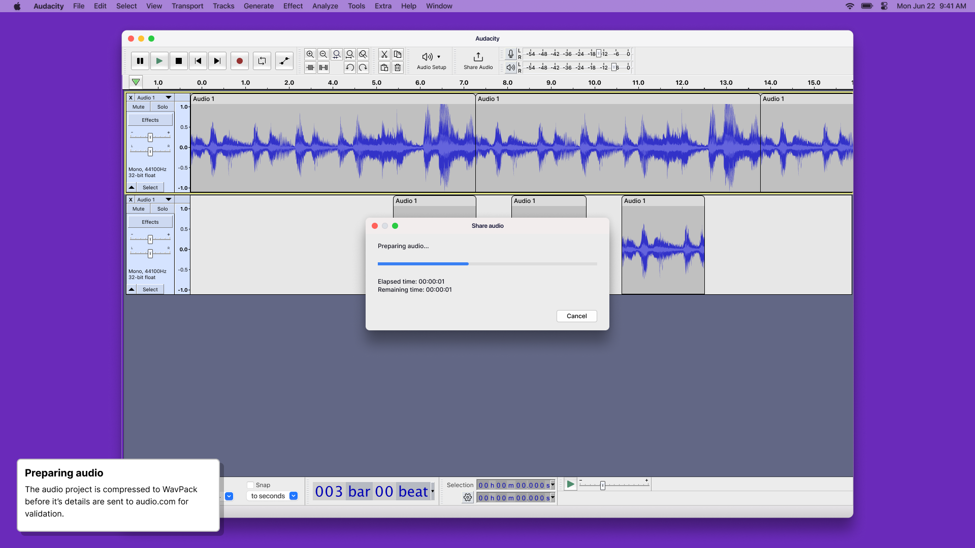 Uploaded audio exceeds file size limit · Issue #4234 · audacity/audacity · GitHub