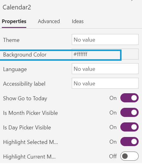 [BUG]: Calendar does not respect Theme.palette.white as background · Issue #159 · microsoft ...